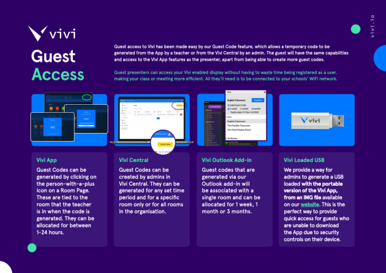 Getting started with Vivi Guest Access - Vivi